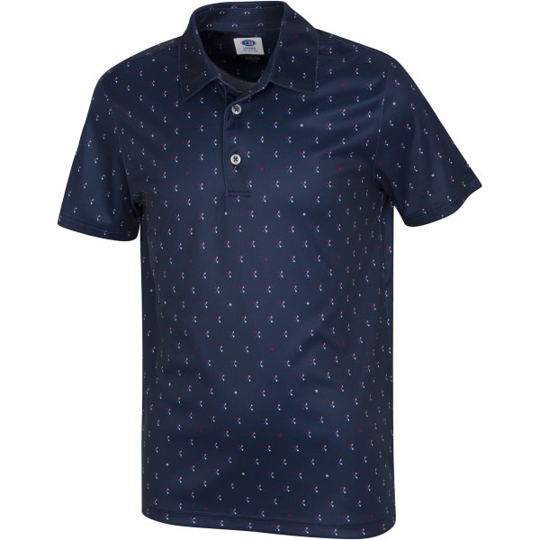 Tee Time Polo, Deep Navy | U.S. Kids Golf