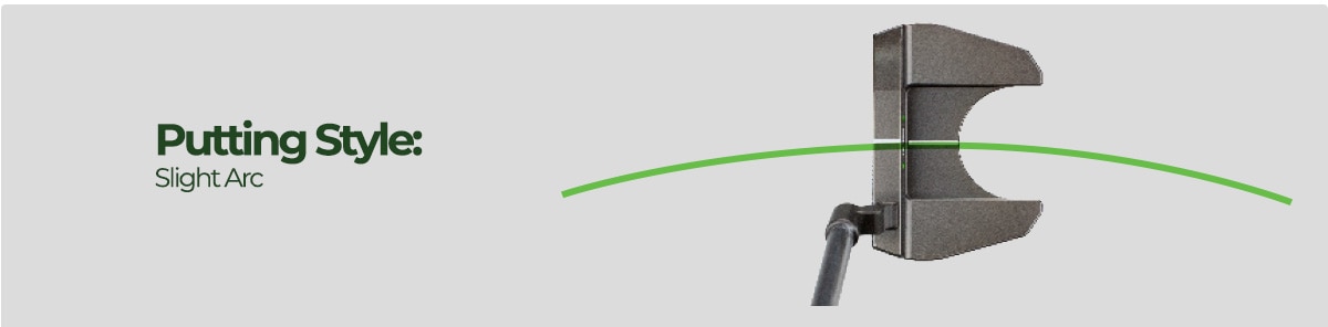 Right Hand epTOUR Defender Plumber Neck Putter |U.S. Kids Golf