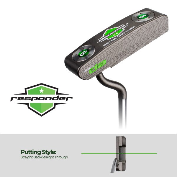 Right Hand epTOUR Responder Goose Neck Putter |U.S. Kids Golf